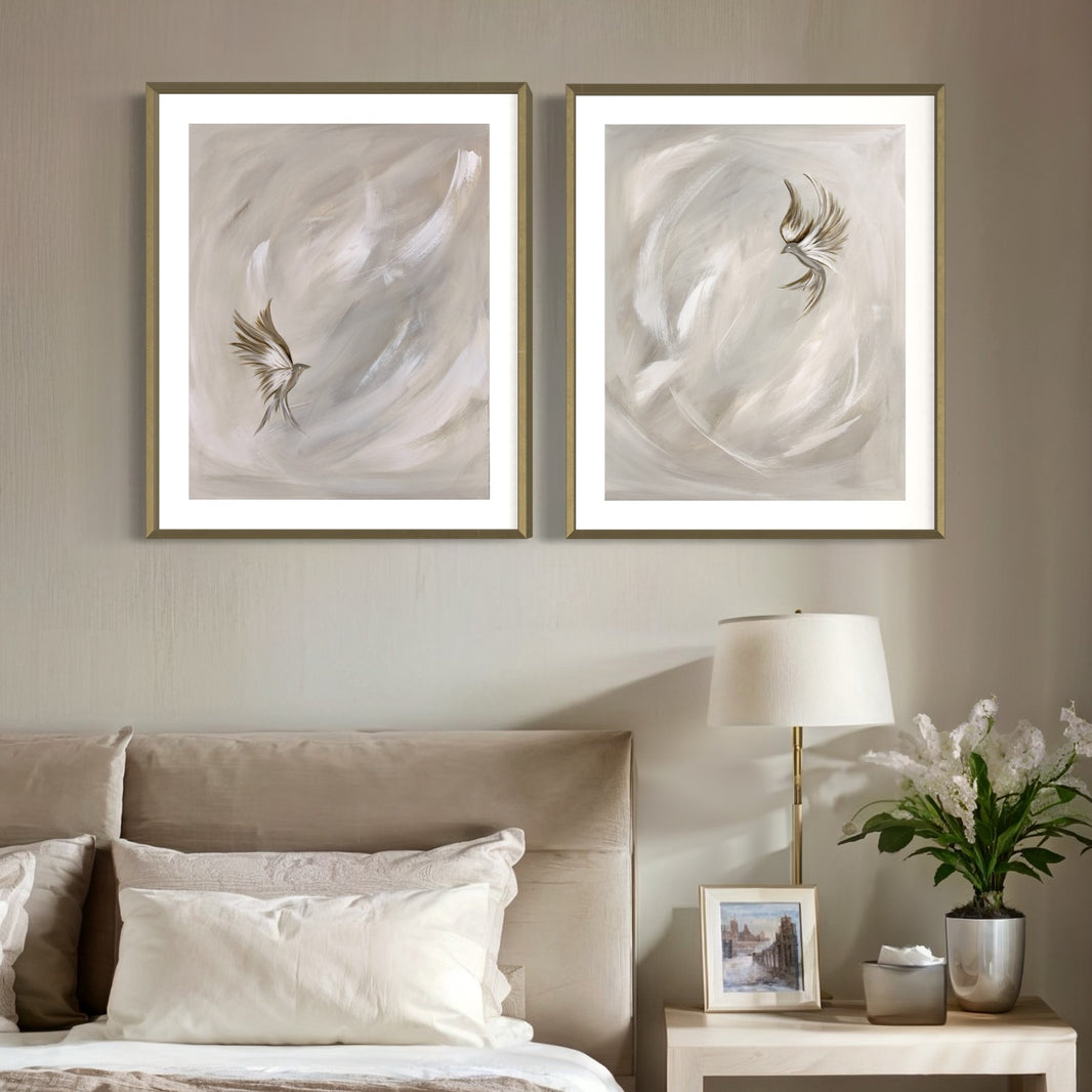 Hand Embellished Fine Art Print Sets – The Green House Art